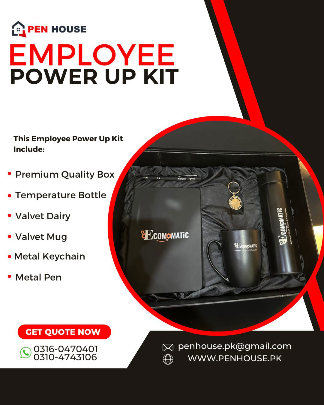 Employee Power Up Kit – Penhousepk
