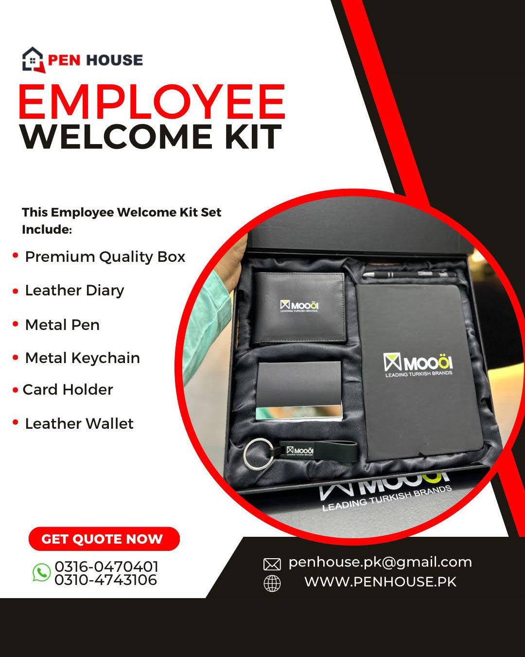 Employee Welcome Kit – Penhousepk
